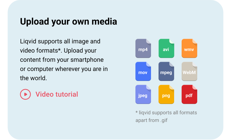 Liqvid — the default digital signage platform!